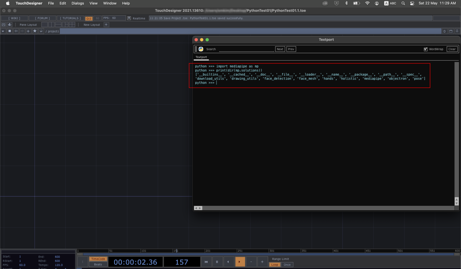 MediaPipe in TouchDesigner 1 – Magic & Love Interactive